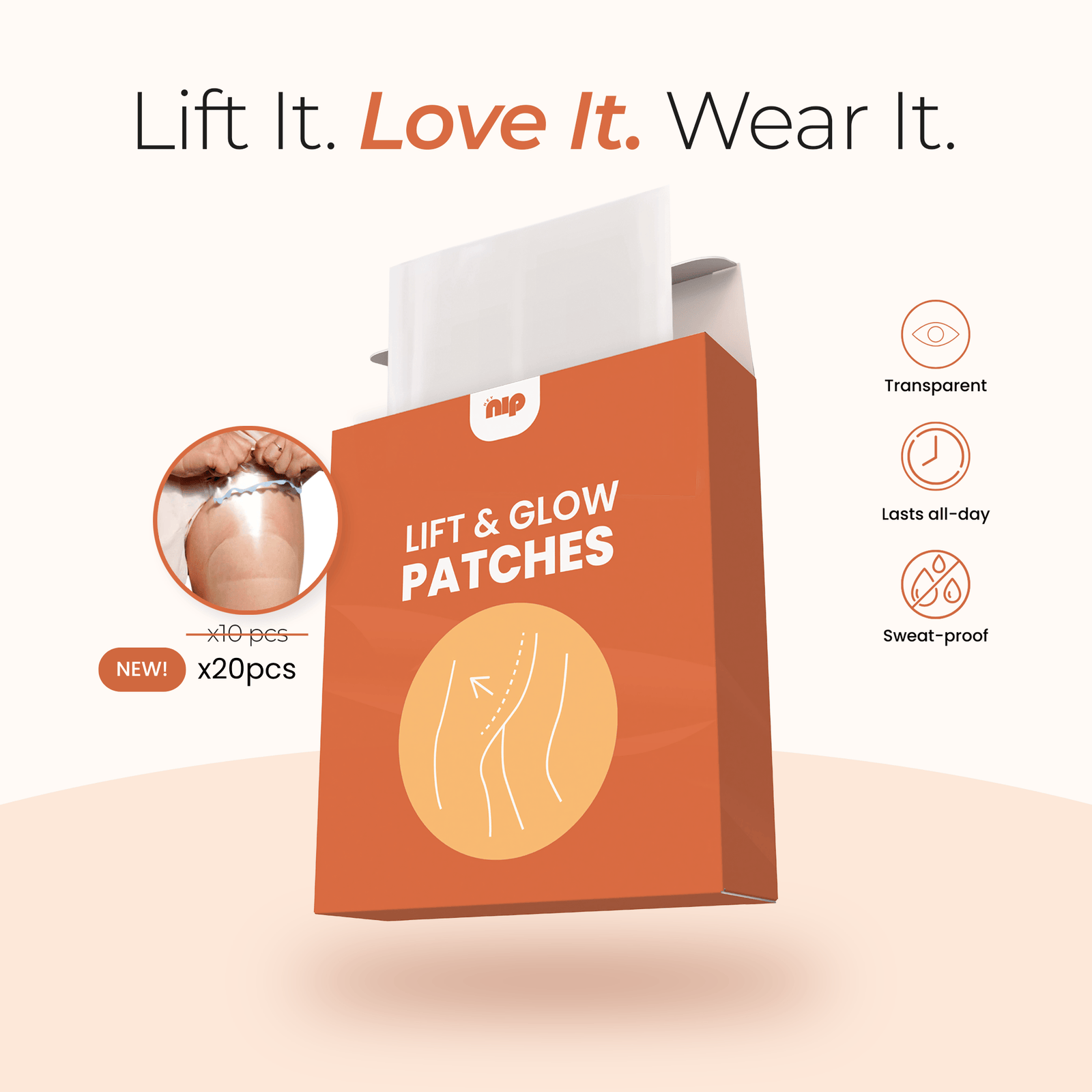 Instant Lift&Glow Invisible Patches